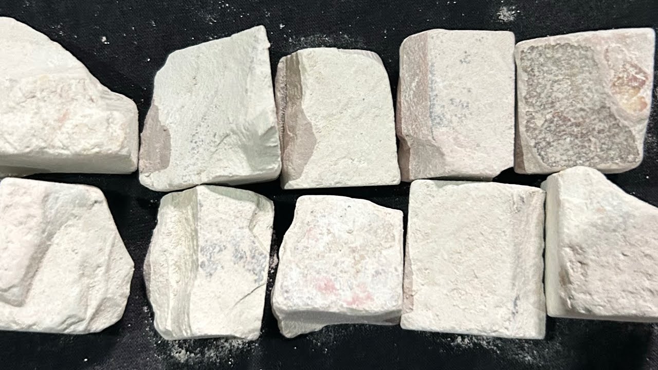 UNSHAPED SLATE PENCIL CUBES || DRY CLEANING || Neha Ahire - YouTube