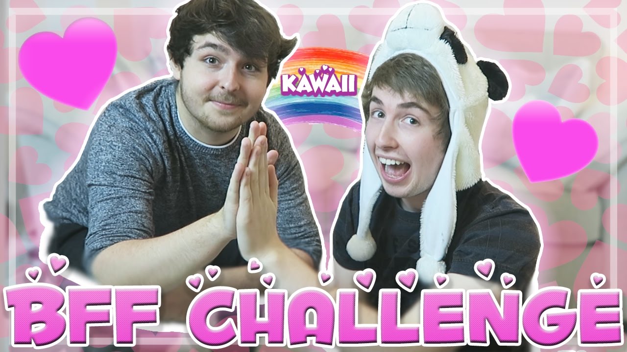 BEST FRIEND Challenge w/ Smallishbeans! - YouTube