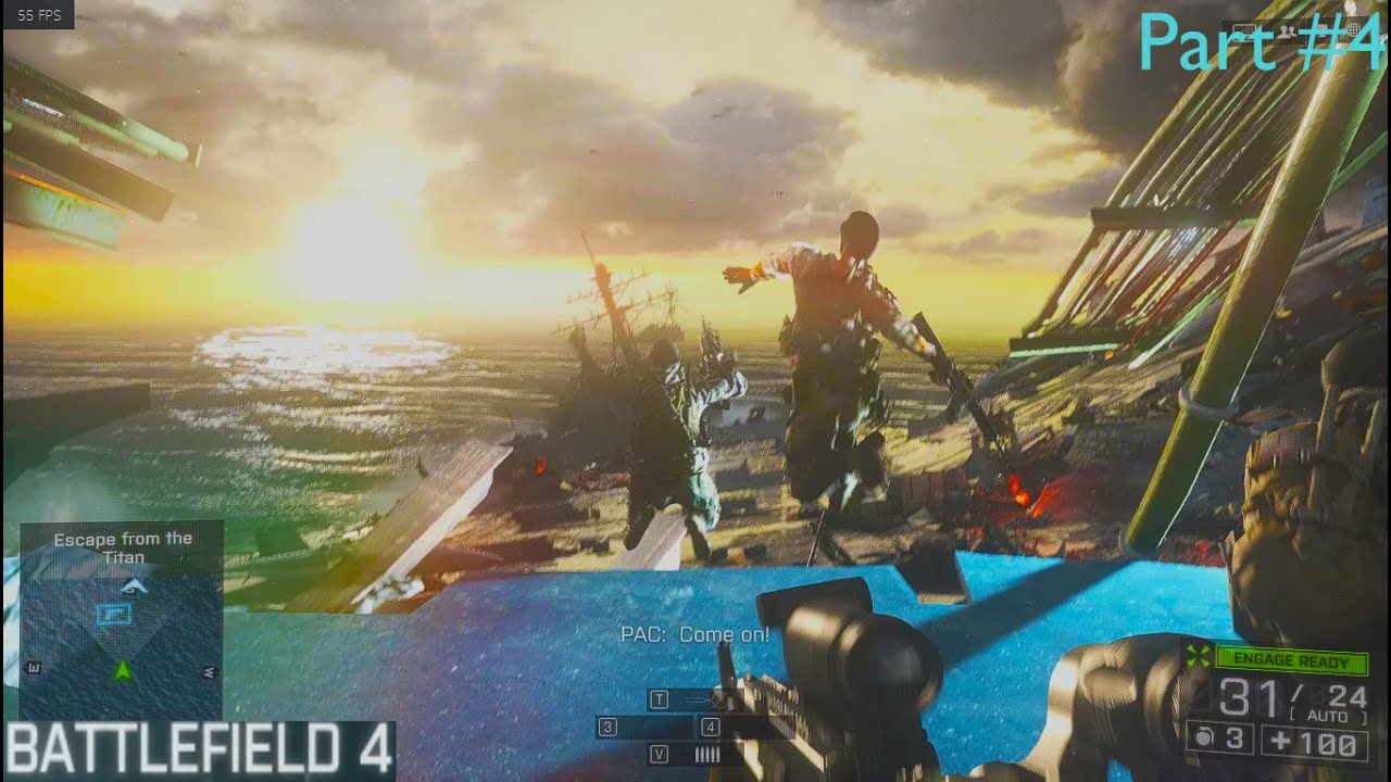 Battlefield 4 Campaign Gameplay #4 - YouTube