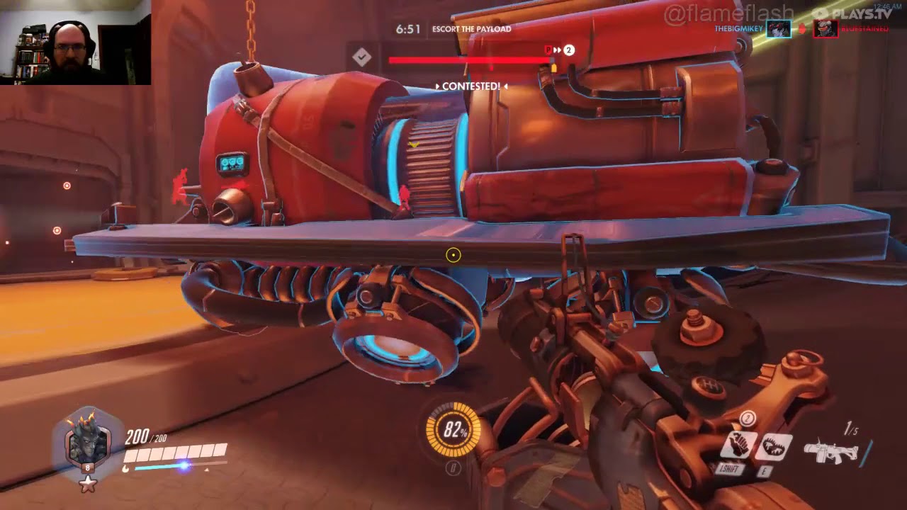 OW - Quick Play - King's Row Attack - YouTube