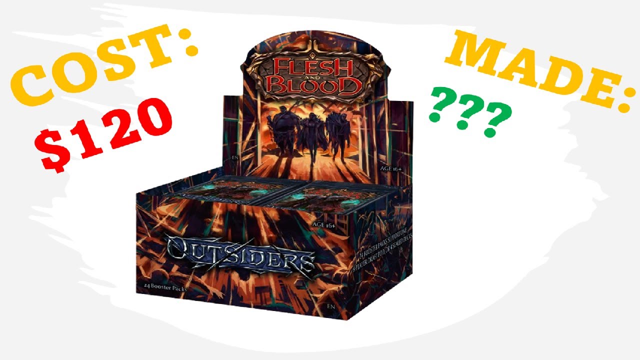 Opening Outsiders Booster Packs | Flesh and Blood TCG - YouTube