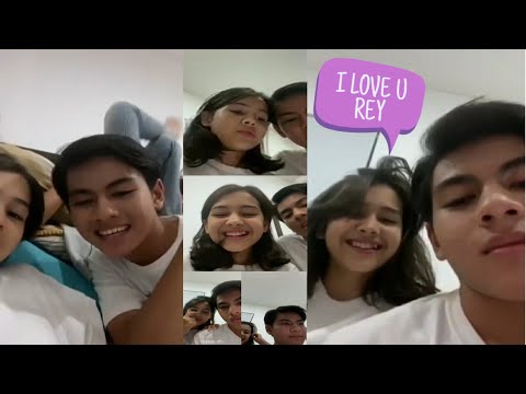 SANDRINA SERING BILANG I LOVE U KE REY? live instagram sandy & rey