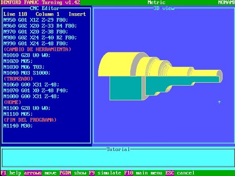 Curso CNC FANUC | Clase 19 Práctica 14 Radios G02 - YouTube