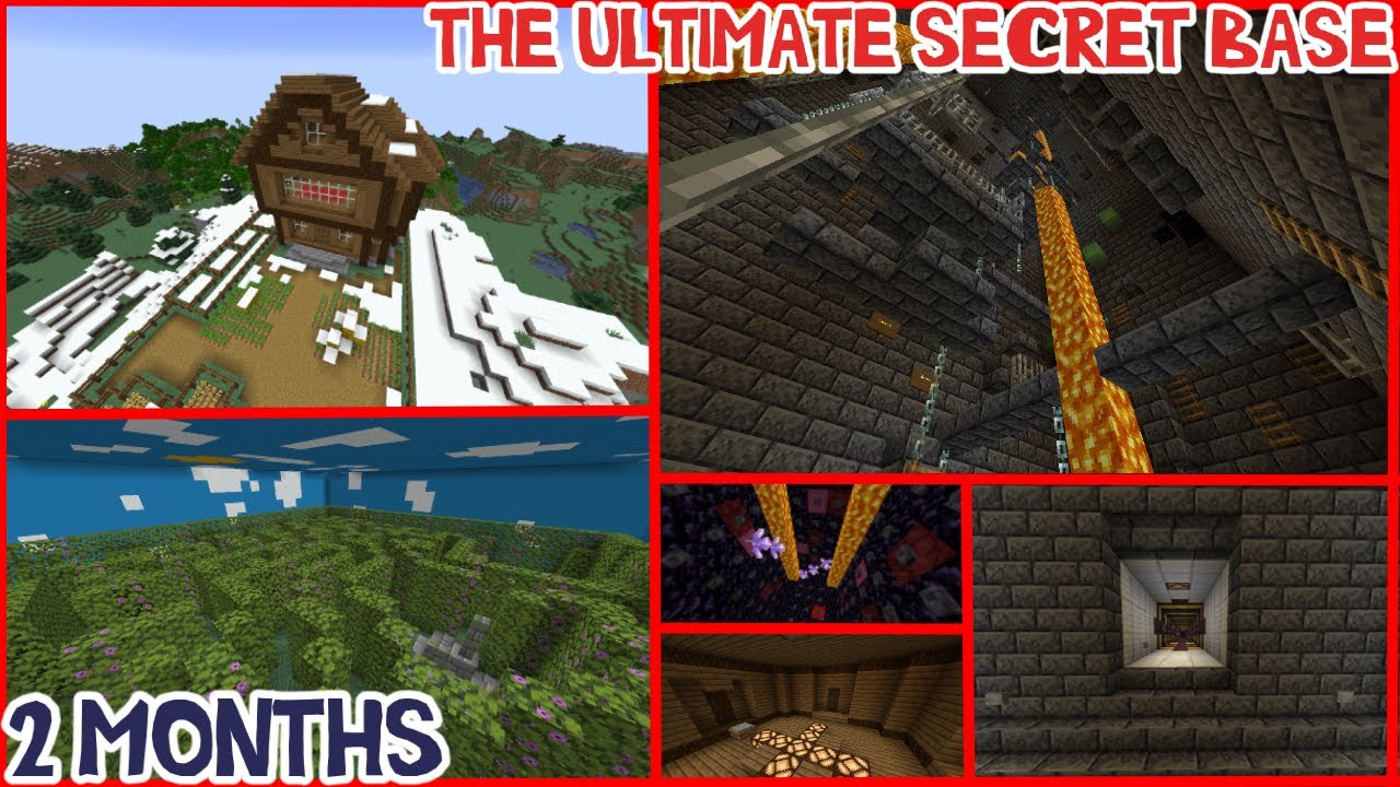 My SECRET Minecraft Redstone House (Underground!) - YouTube