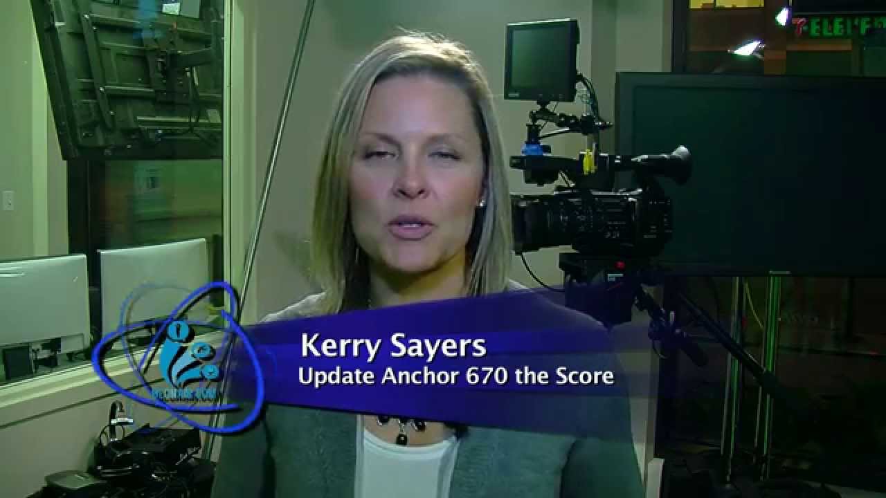 Kerry Sayers - Update Anchor 670 the Score at ICB - YouTube