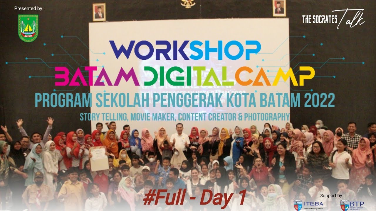 Workshop "Batam Digital Camp" Day 1 #Full - YouTube