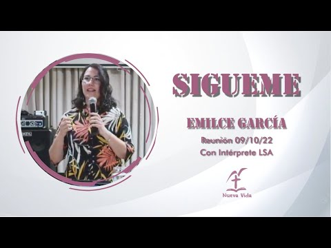 SÍGUEME - Emilce García (9/10/22 - Con Intérprete LSA) - YouTube
