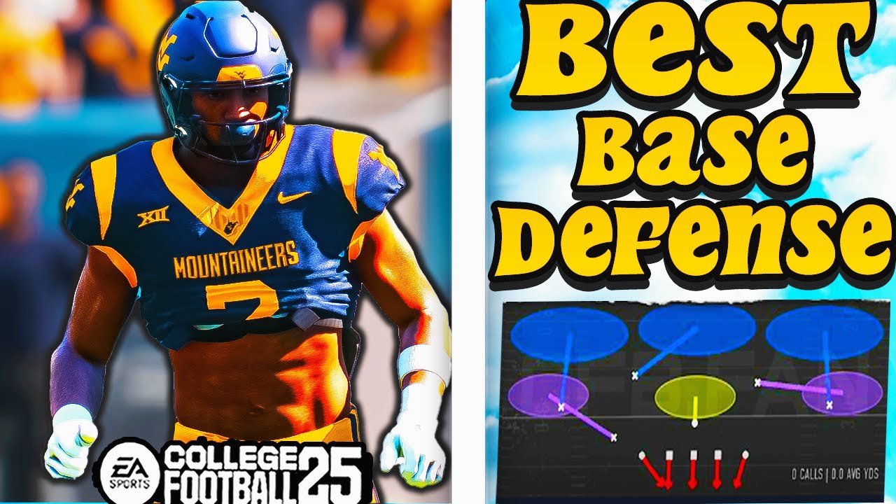 🚨SHUTDOWN PASS & RUN!🚨BEST BASE BLITZ DEFENSE IN NCAA COLLEGE FOOTBALL ...