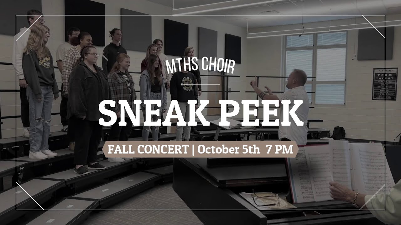 MTHS Fall Choir Concert Sneak Peek 2022 (1) - YouTube
