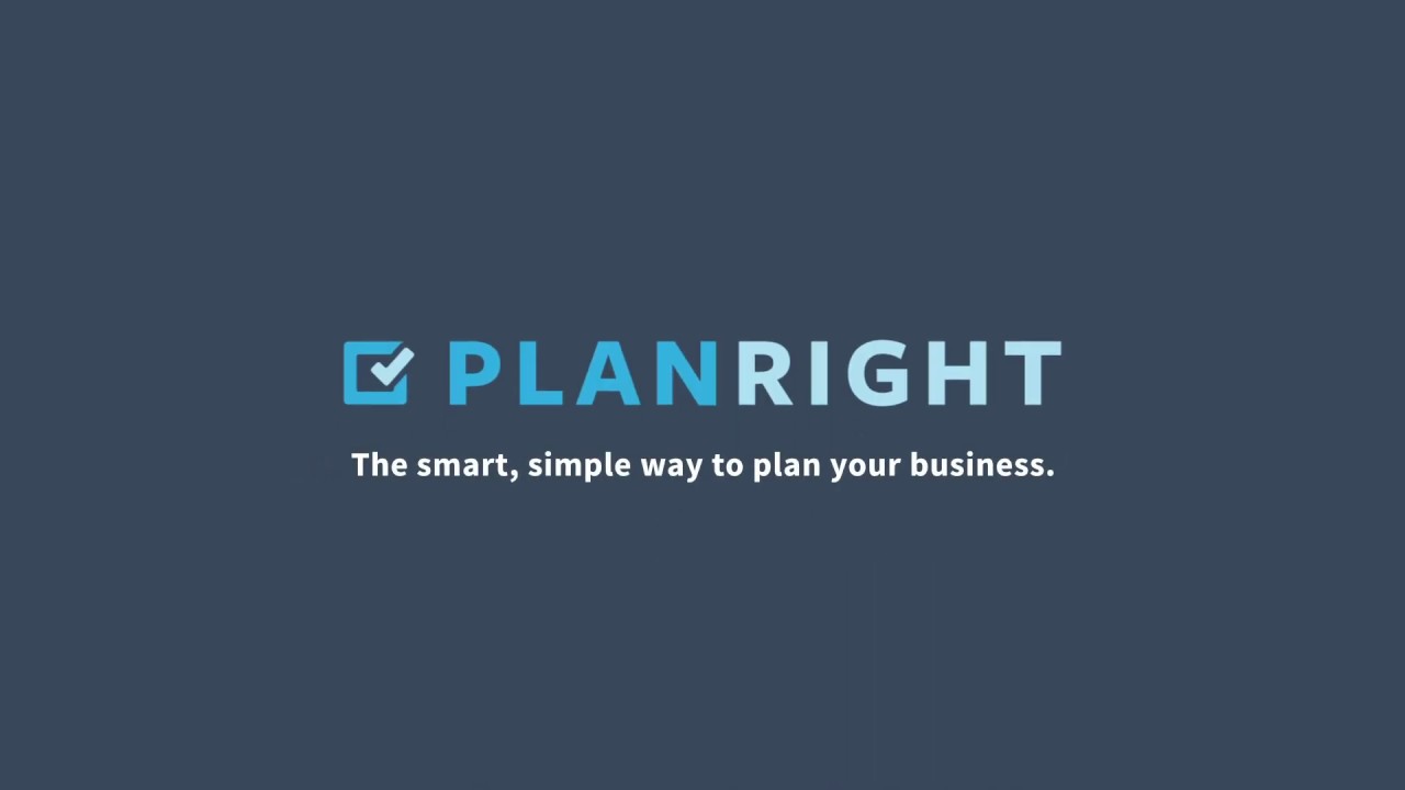 PlanRight - The smart, simple way to plan your business. - YouTube