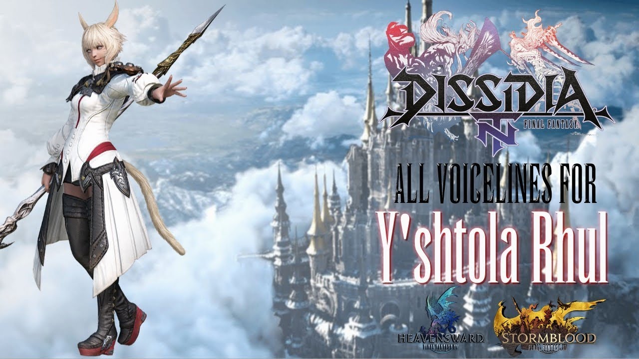 Dissidia NT: Y'shtola Rhul voice lines - YouTube