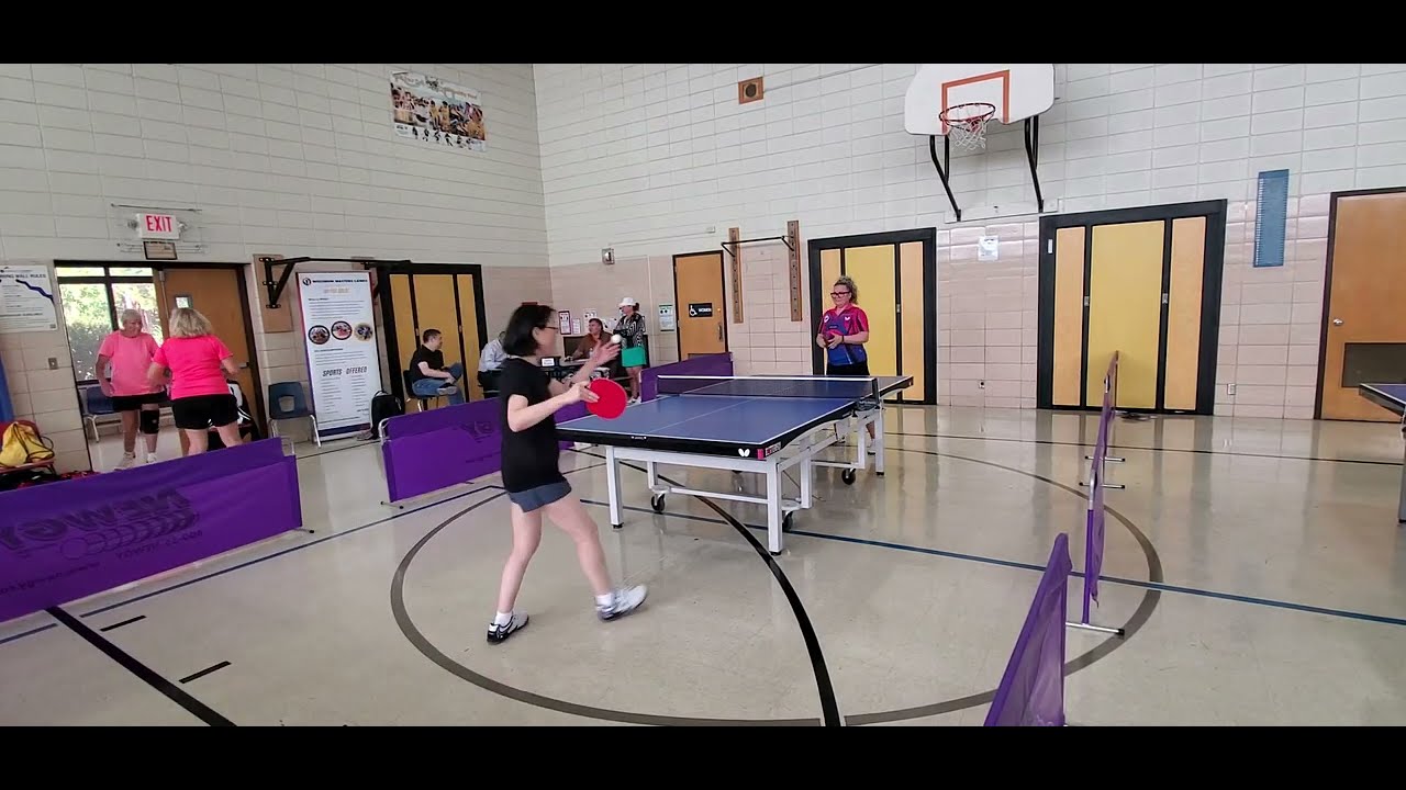 Women's Singles: Margita vs Yun Lei - Warm-Up - YouTube