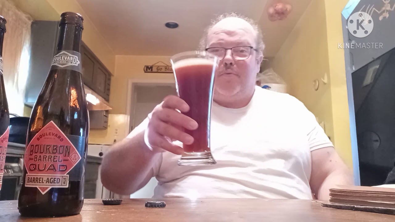 bourbon Barrel quad barrel-aged ale by Boulevard Brewing Company - YouTube