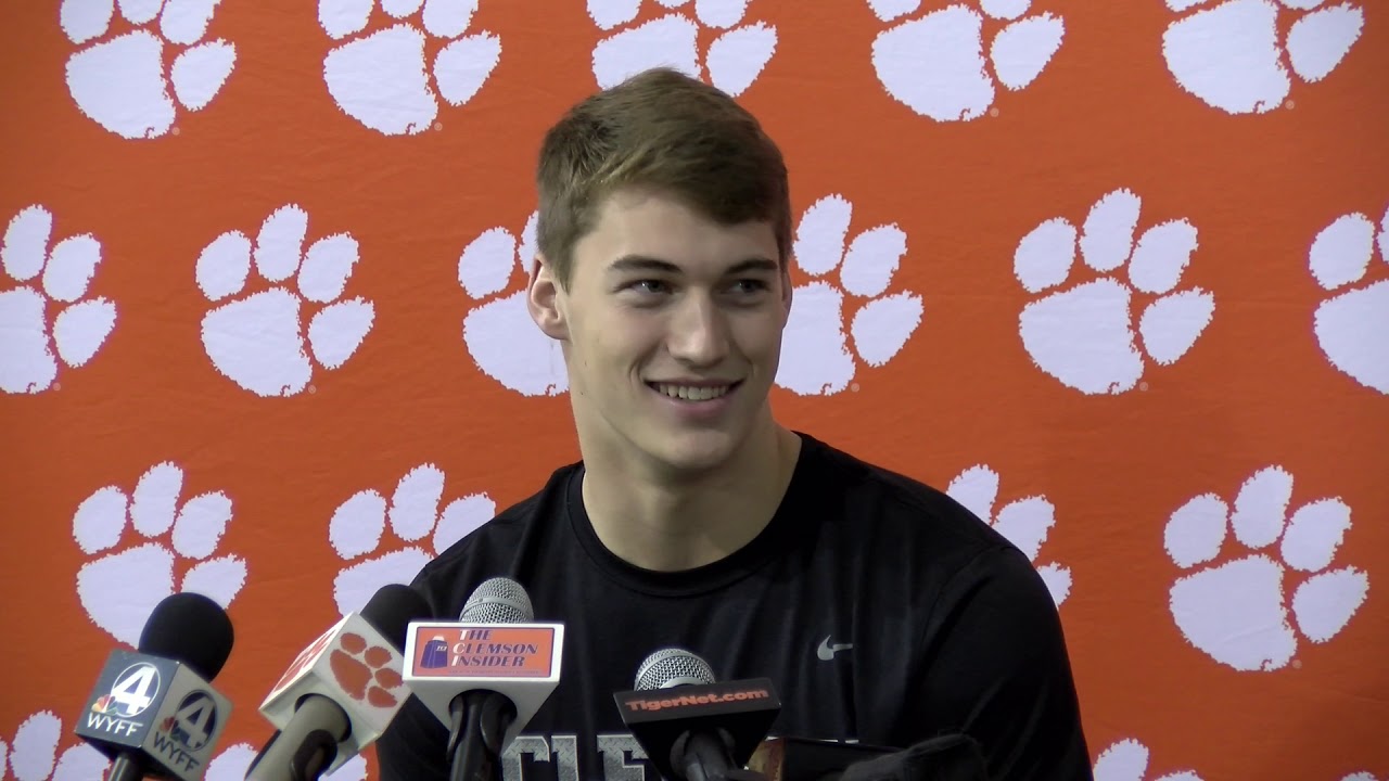 Davis Allen working his way into Clemson offense as freshman - YouTube