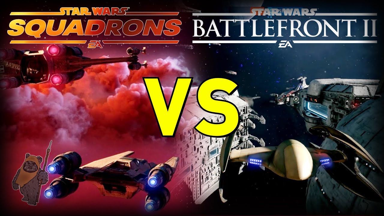 Star Wars Squadrons VS Battlefront 2 Starfighter Assault | What's ...