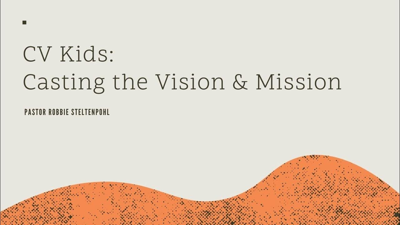 CV Kids Vision Meeting - 3/3/2024 - YouTube