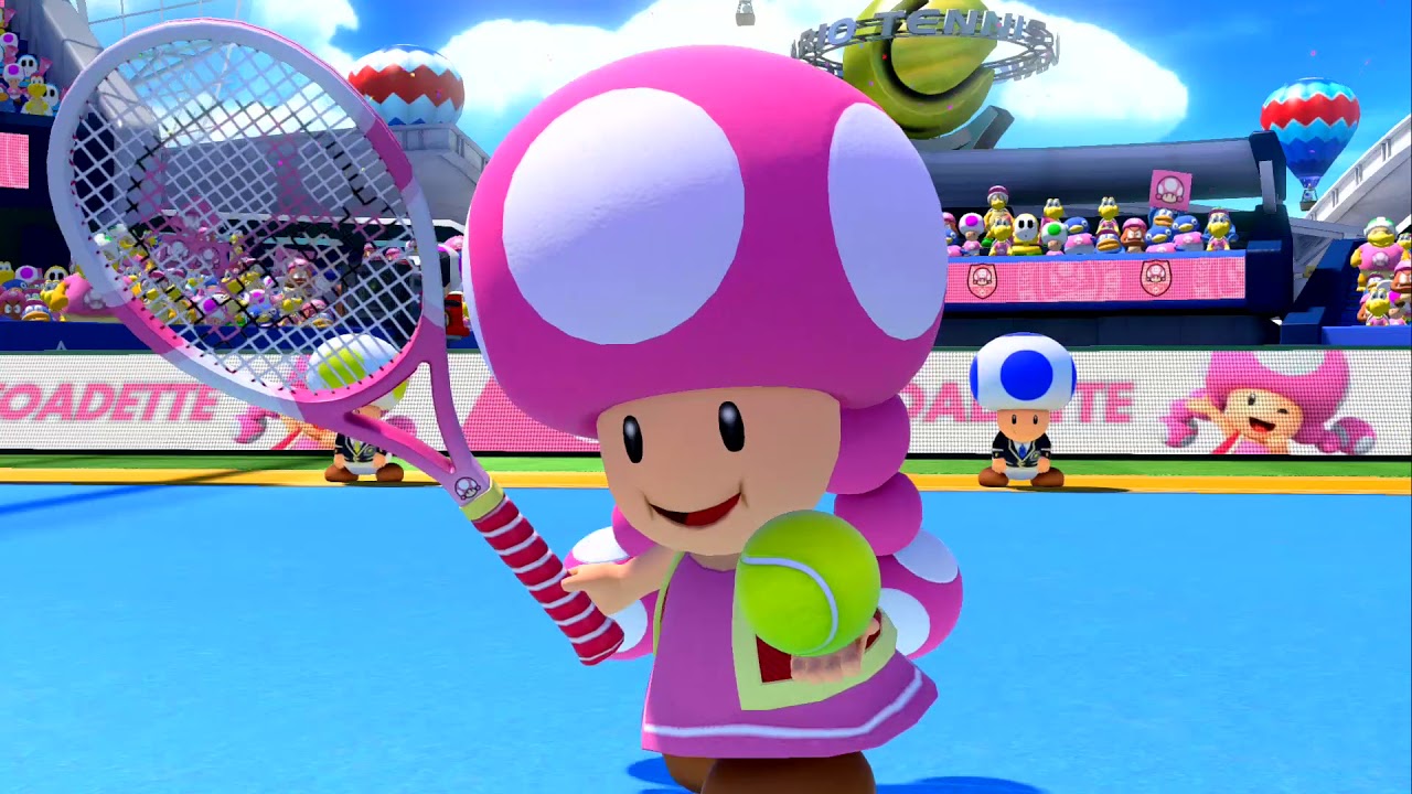 Mario Tennis Aces: Gameplay | Toadette's Spotlight - YouTube