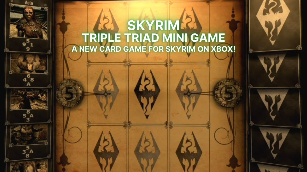 A Final Fantasy Mini Game in Skyrim. Xbox Mods - YouTube