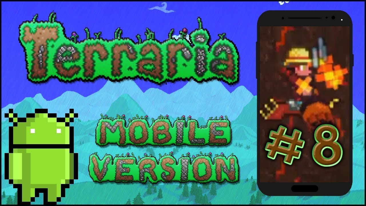 Terraria Mobile Version #8 - DRAX PRZED HARDMODEM?! - YouTube