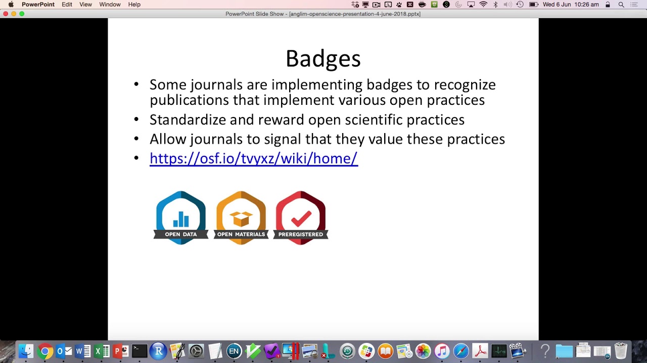 Introduction to Open Science and the OSF in Psychology - YouTube