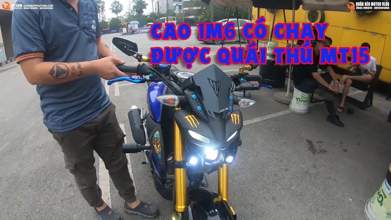 Yamaha MT15 Con Quái Thú Dành cho Người Thấp 1m6? Hạ thụt cho MT15, R15 ...
