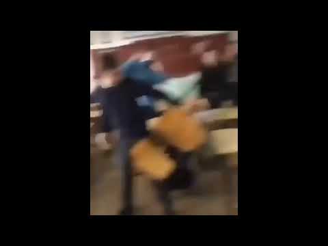 guy catches thrown chair - YouTube