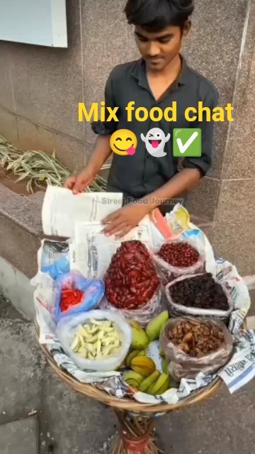 mix food chat 👻😋💘#youtubeshorts #food #trending #indianfood #shorts # ...