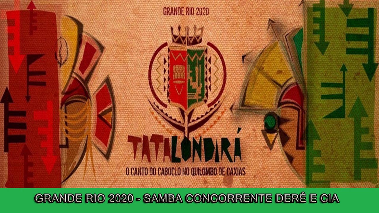 GRANDE RIO 2020 - SAMBA CONCORRENTE - PARCERIA DERÉ E CIA - YouTube