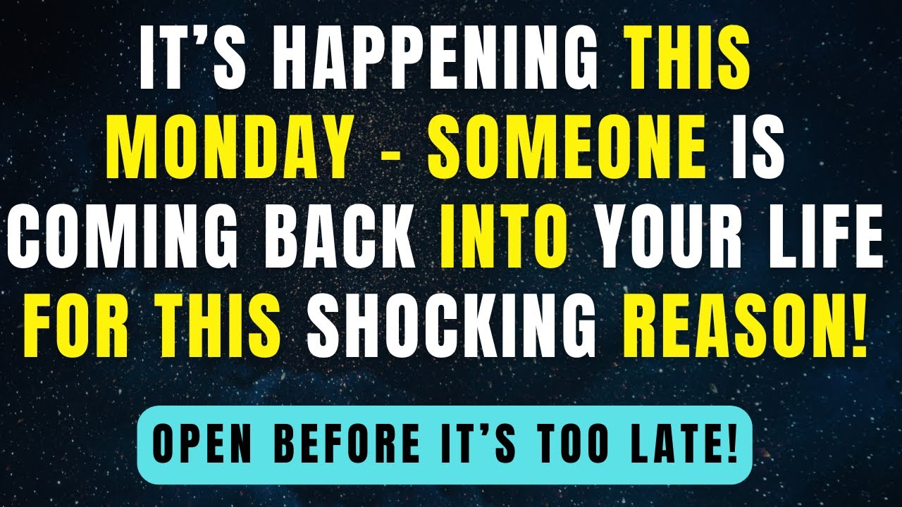 Angel say It s Happening This Monday Someone Is Coming Back Into Your ...