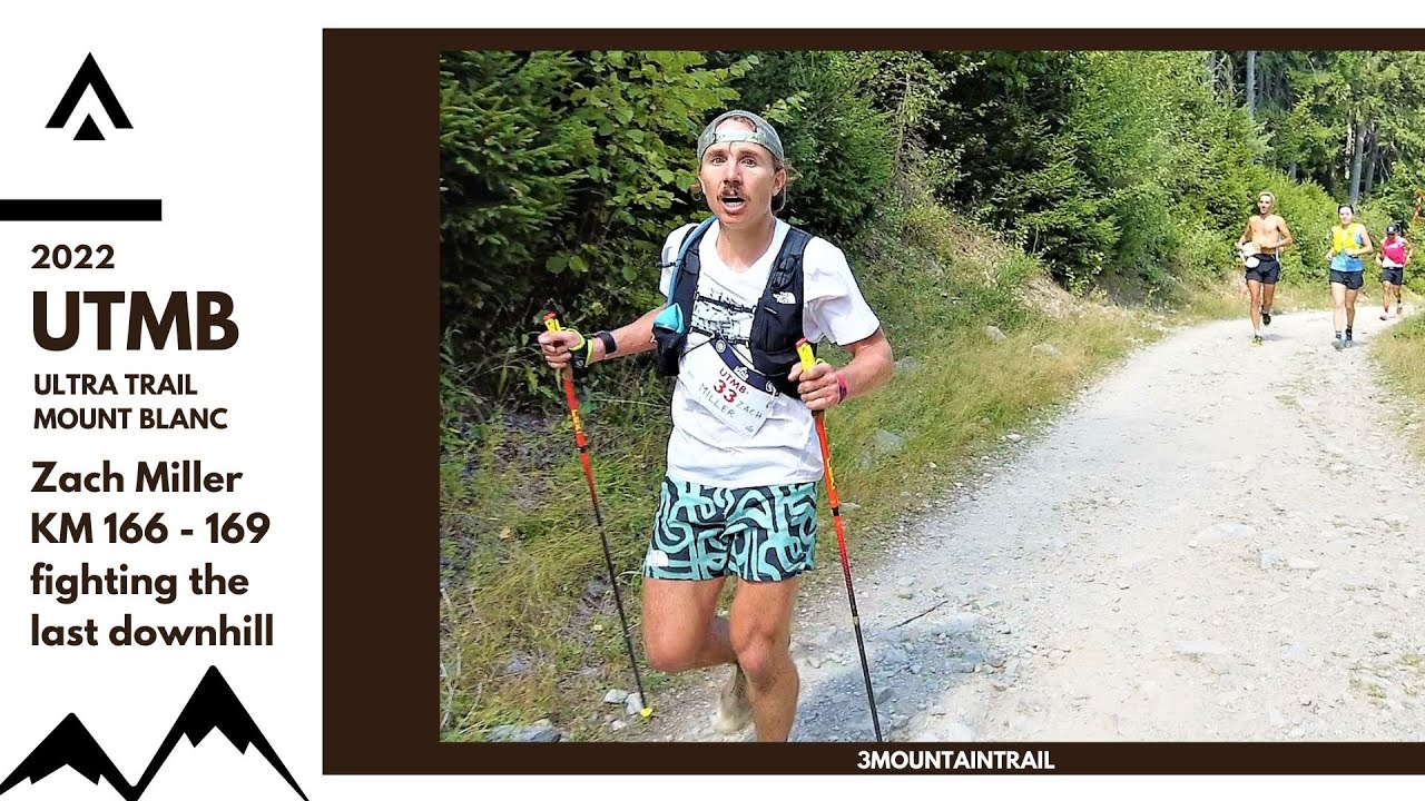 ZACH MILLER at UTMB 2022 - YouTube