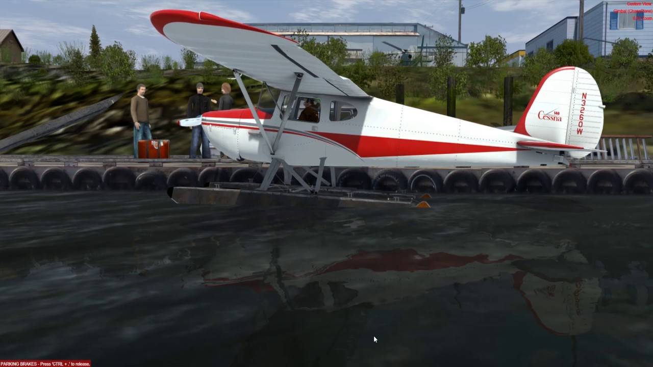Cessna C-140 Floats, by Aeroplane Heaven. VFR: (CAE3) Water Aerodrome ...