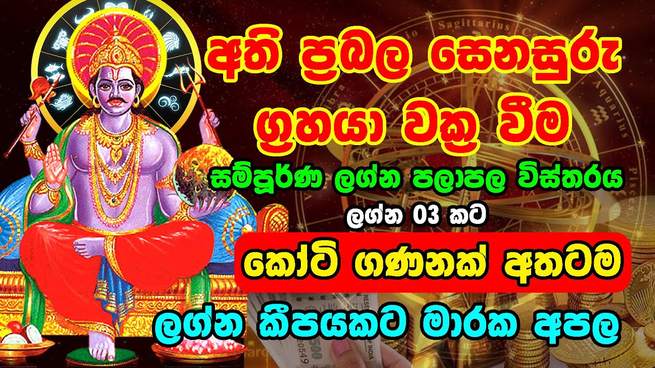 2022 Saturn Transit | 2022 Senasuru Wakra wima | June Predictions ...