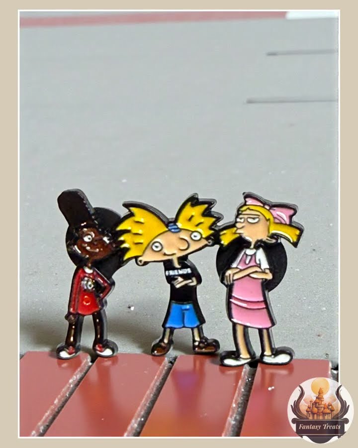 Hey Arnold Cartoon Enamel Pin – Arnold Gerald Helga Collectible ...