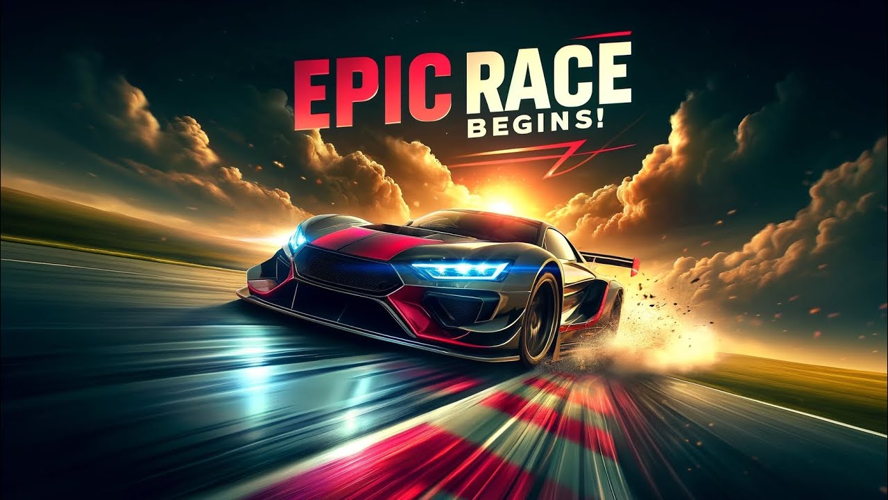 3D Epic car racing high quality resolution video 4k - YouTube