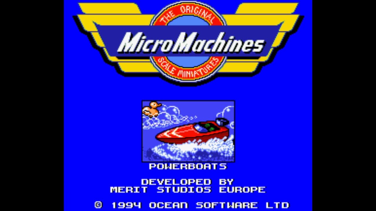 Micro Machines 366/763 SNES NA - YouTube