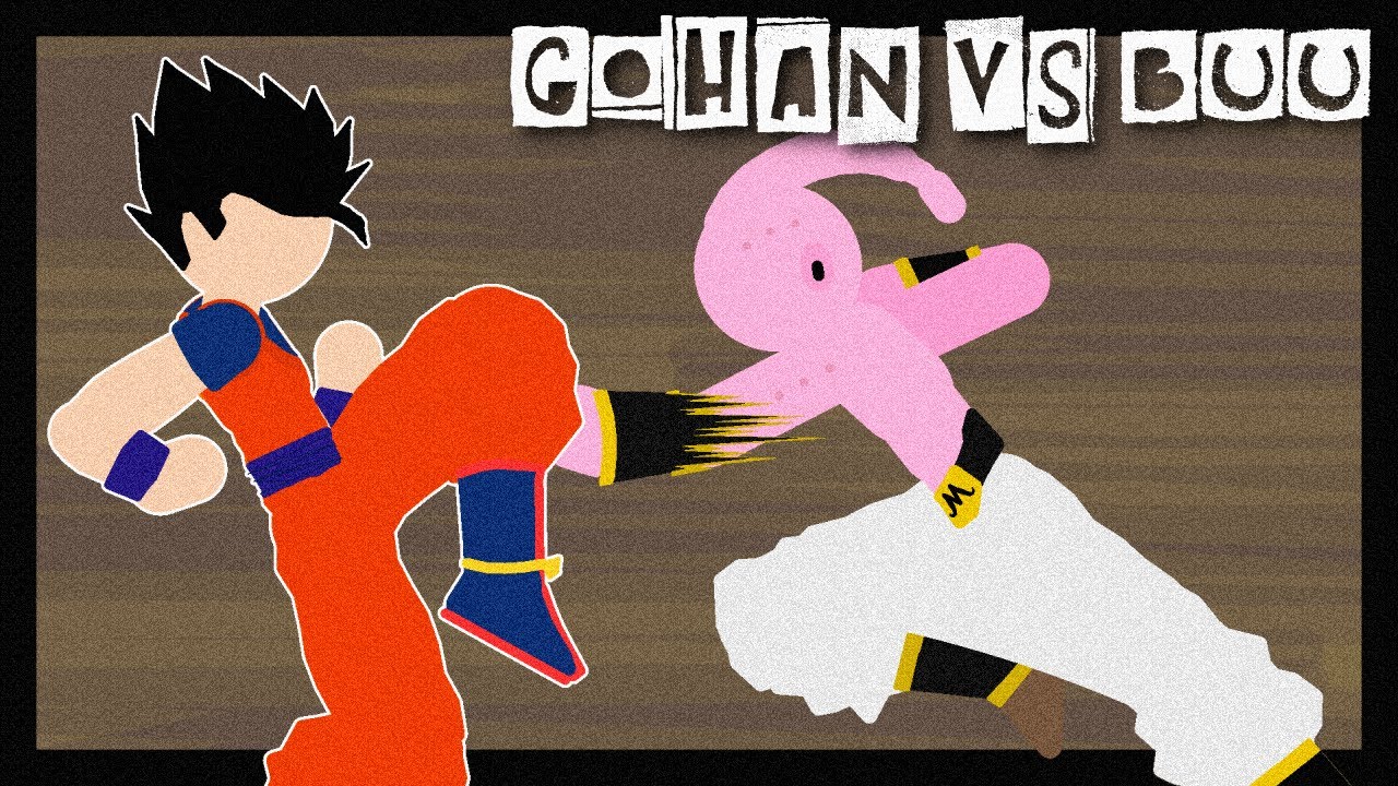 Gohan vs Super Buu | Pivot Short Animation - YouTube