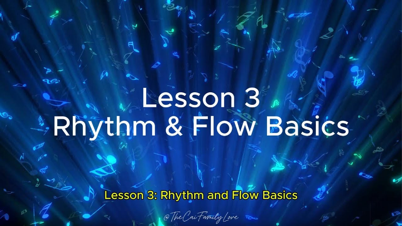 Rap Lesson 3: The Heartbeat of Rap: Rhythm & Flow Basics - YouTube