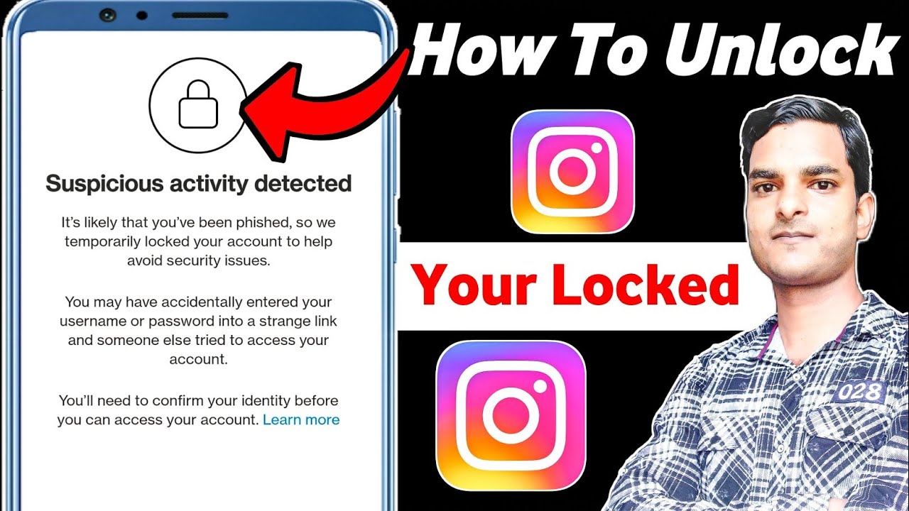 How To Fix Instagram Suspicious Activity Problem 2024 - YouTube