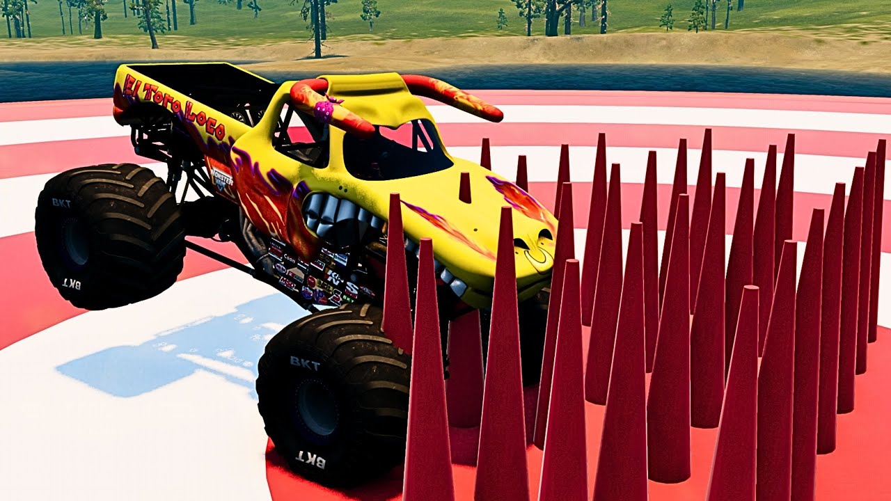 Epic Monster Jam Descent: High-Speed Action - YouTube