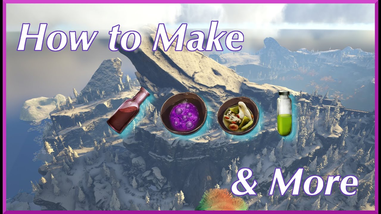 Recipes That you need to Know!! | Ark Survival Evolved, Now with ...