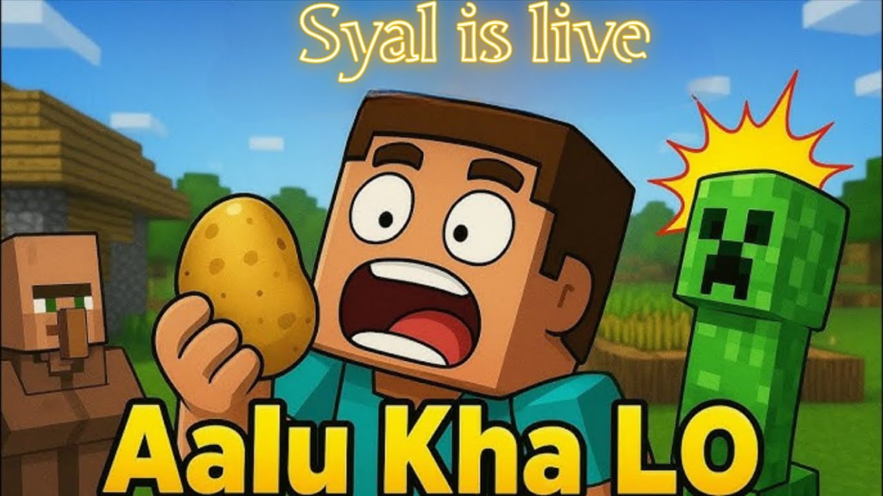 'MINECRAFT LIVE' ALOO VIRES IN MINECRAFT 🤞 - YouTube