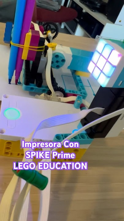 Impresora LEGO Edu SPIKE PRIME #programming #spike #lego #legoeducation ...