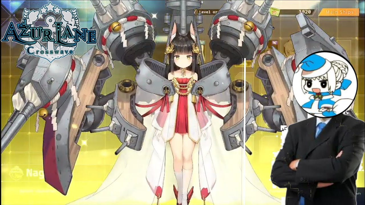 azur lane crosswave PC ep 2 คำสั่งของ Nagato - YouTube