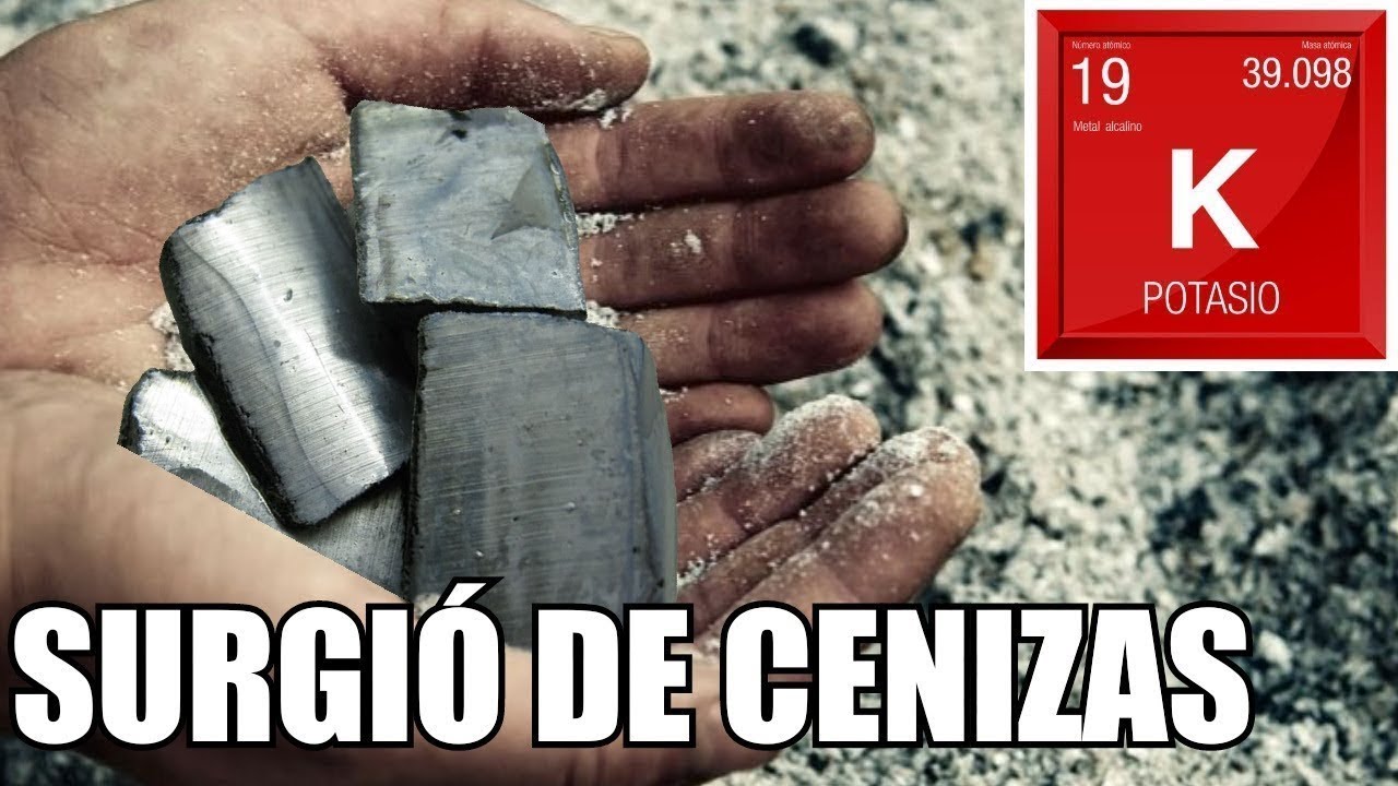 POTASIO un metal que surgió de las CENIZAS | Elementos de la tabla ...