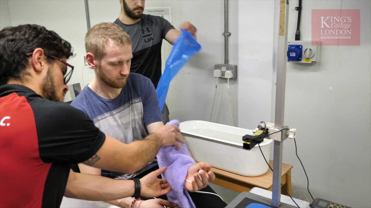 Human & Applied Physiology MSc - Non freezing Cold Injury Practical ...