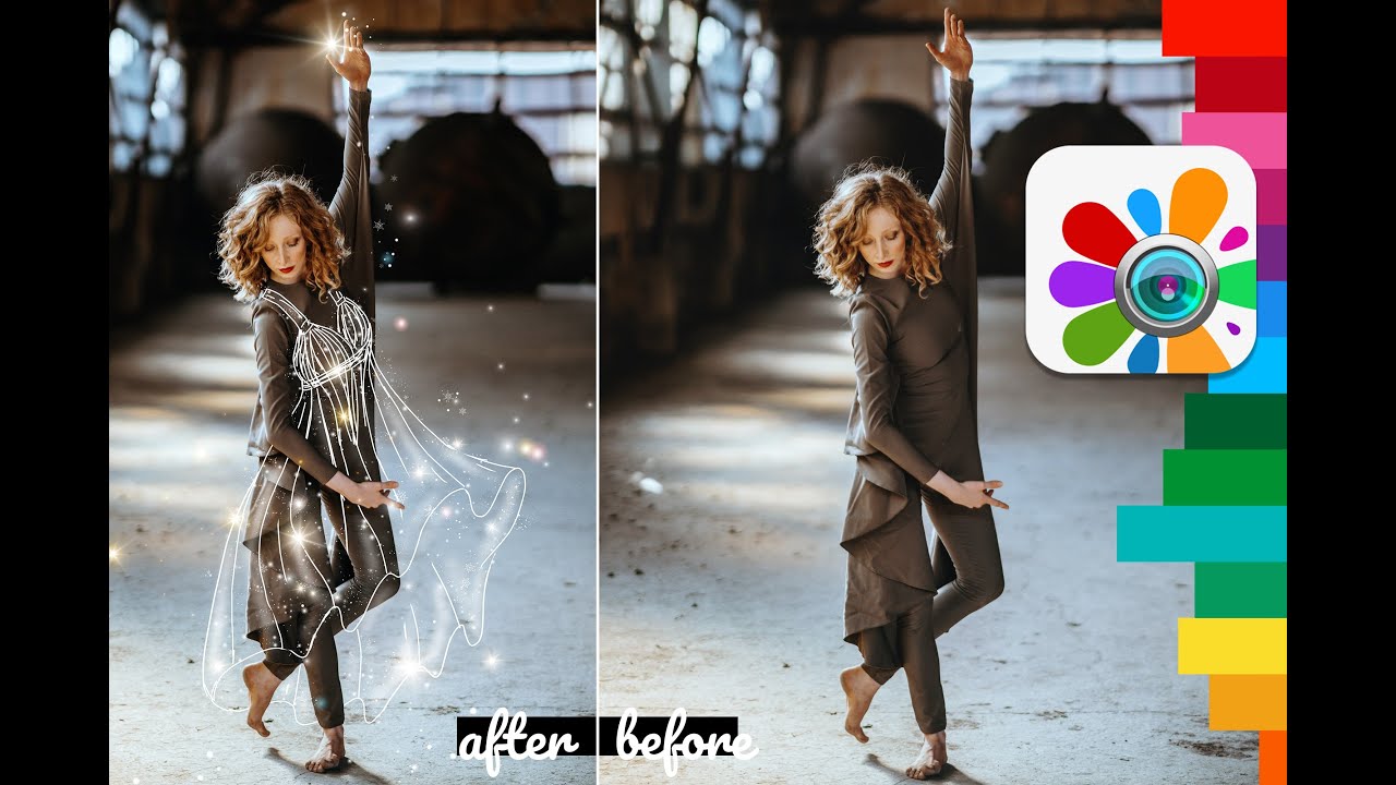 New Photo Editing with Paint at Photo Studio | How to Create Outline ...