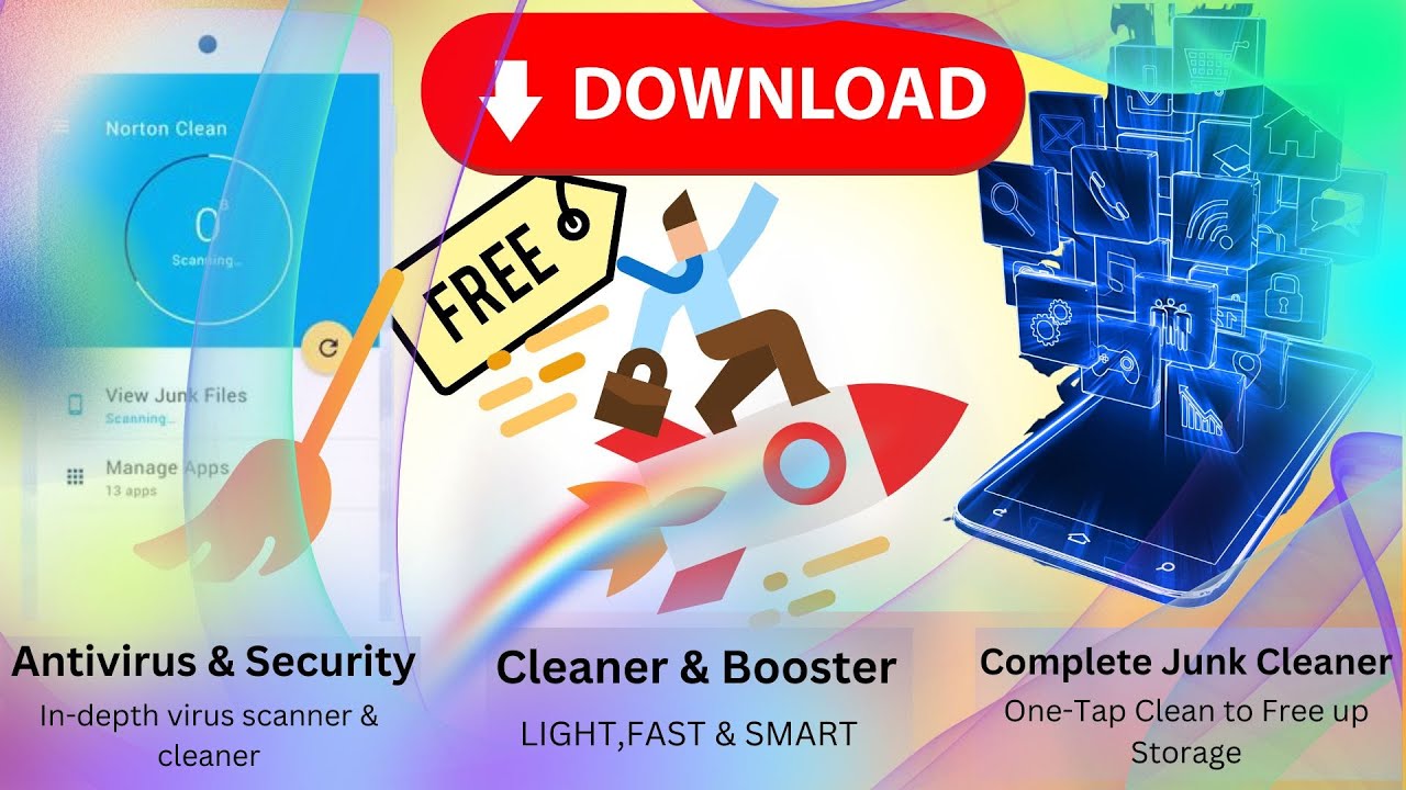 Top 6 BEST Apps For Android | Cleaner & Booster | Antivirus & Security ...