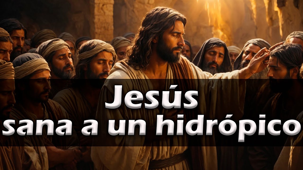 Jesús sana a un hidrópico ️ Evangelio de HOY🙏🏻Lucas 14:1-6 - reflexion ...