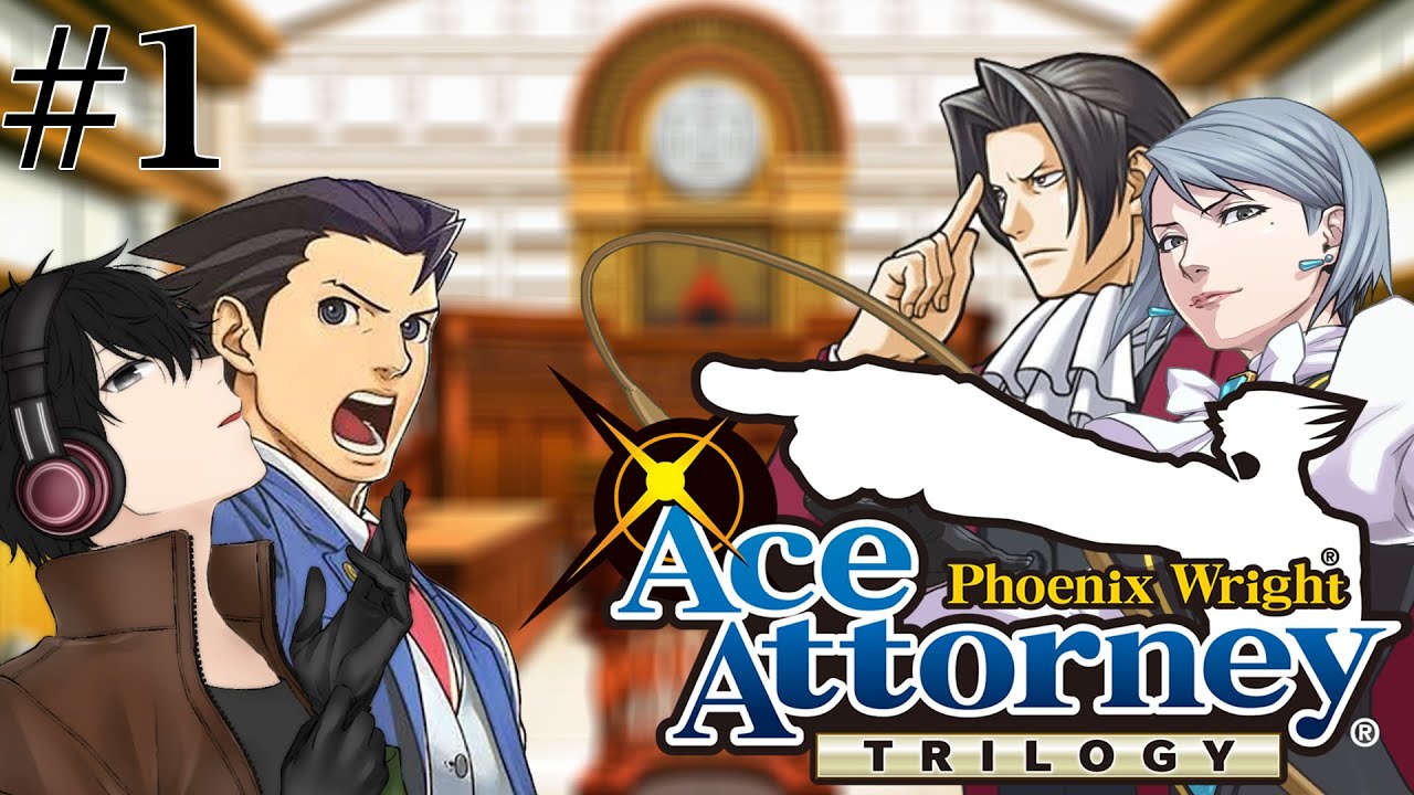 (3DS) OBJECTION!!! | Playing Ace Attorney Triology #1 - YouTube