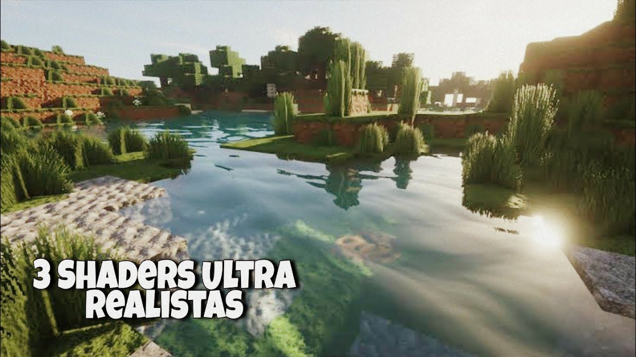 LOS 3 SHADERS EPICOS ULTRA REALISTAS PARA MINECRAFT PE PARA CELULARES ...
